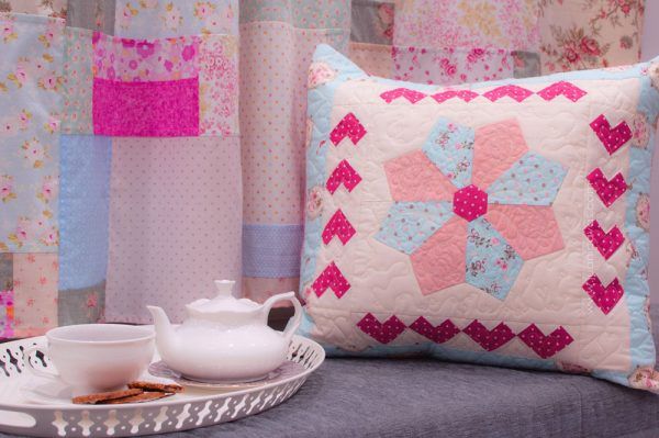 Tutorial Cojin de Patchwork Paso a Paso | Patchwork Multicolor